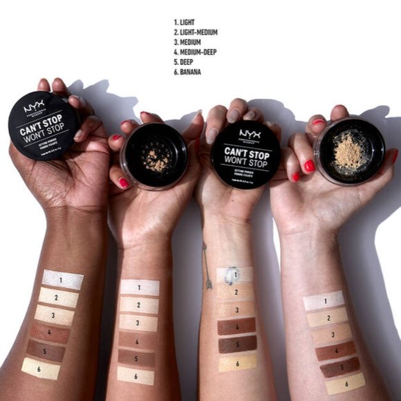 NYX | Makeup | Nyx Cant Stop Wont Stop Setting Powder Deep Loose Powder ...